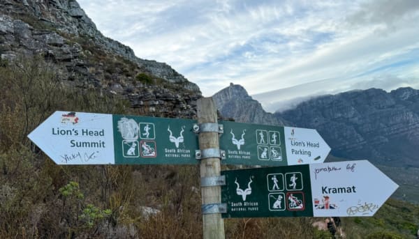 Auf den Lions Head wandern zum Sonnenaufgang: Tipps mit Karte