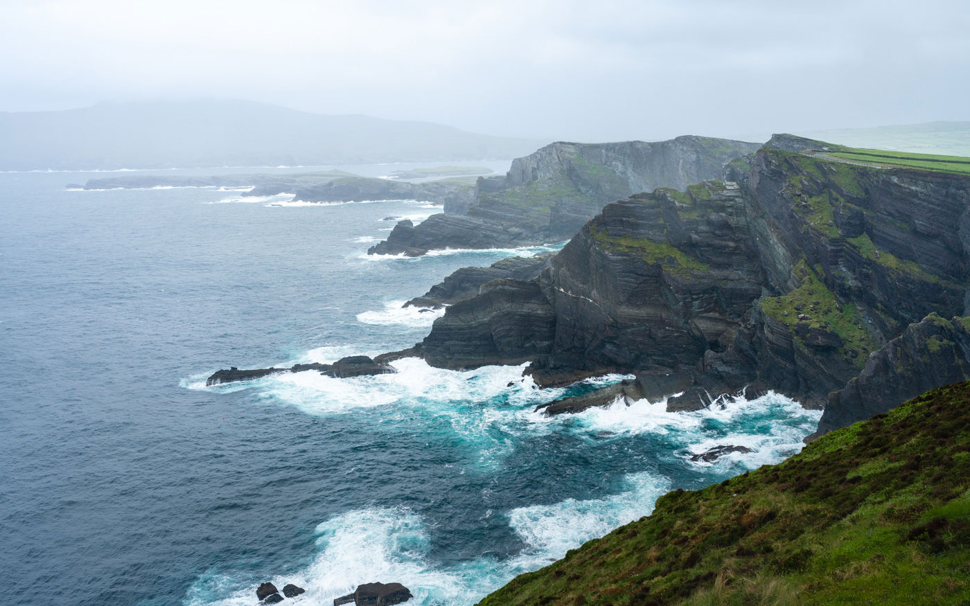 Wild Atlantic Way: Kerry Cliffs am Ring of Skellig (County Clare ...